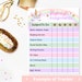 Unicorn Assignment Tracker, Unicorn Homework to Do List, Instant ...