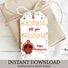 Gobble Till You Wobble Thanksgiving Tags, Thanksgiving Gift Tags ...