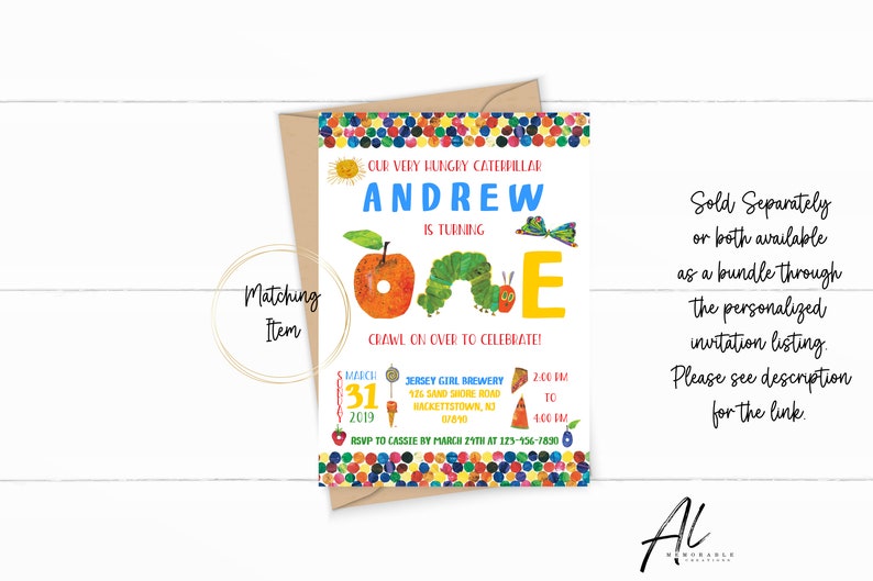 Very Hungry Caterpillar 1st Birthday Poster Very Hungry - Etsy