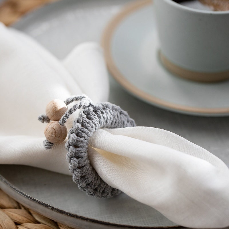 Rope Napkin Rings - Etsy