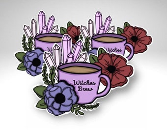 Witches Brew Stickers | Etsy