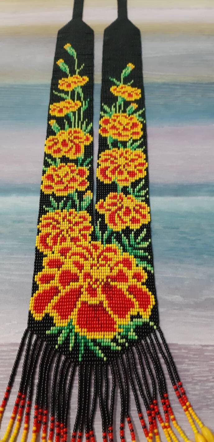 Gerdan From the Marigolds. Gerdan Ukrainian. Chernobryvtsy. Flowers ...