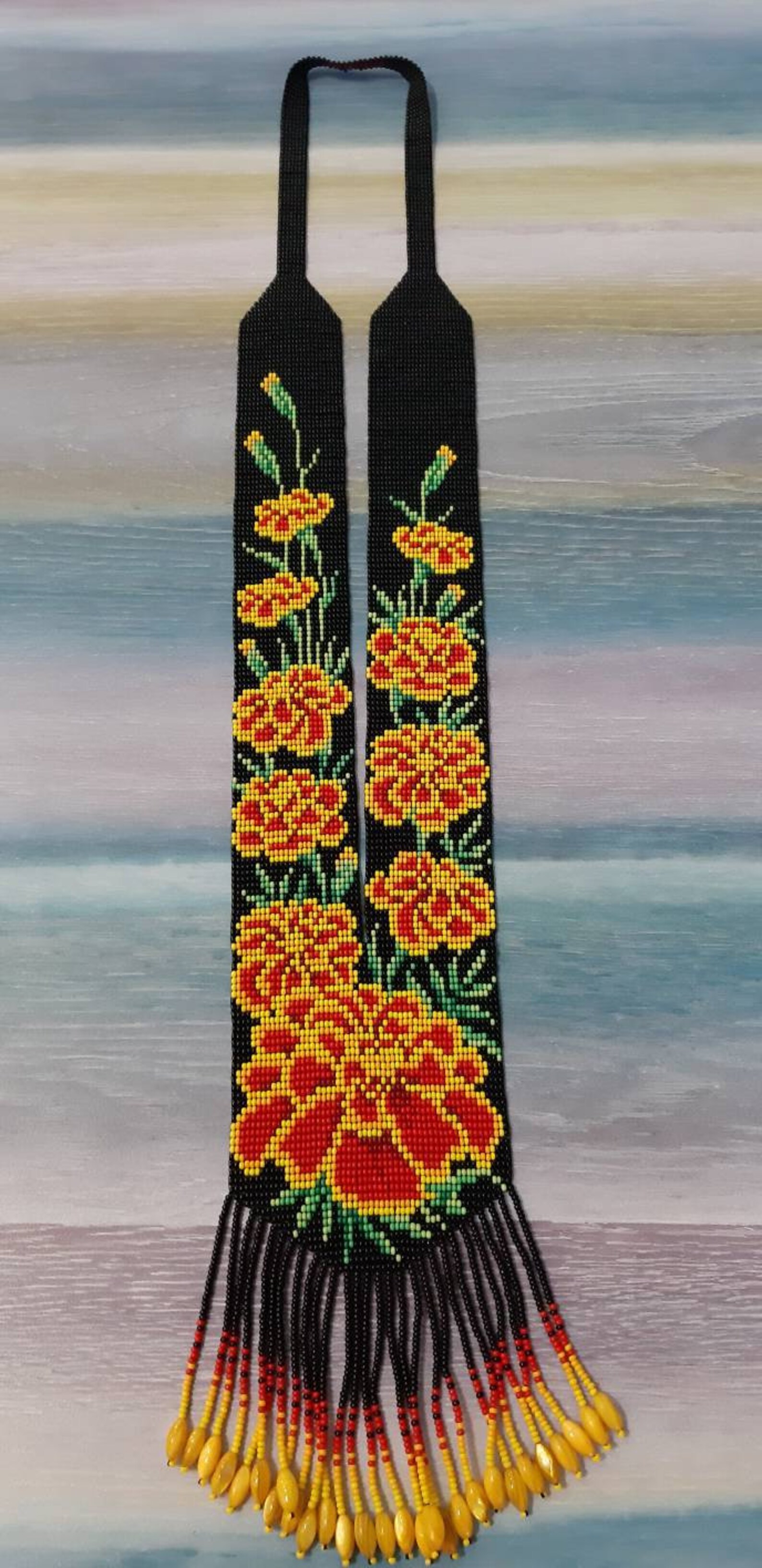 Gerdan From the Marigolds. Gerdan Ukrainian. Chernobryvtsy. Flowers ...