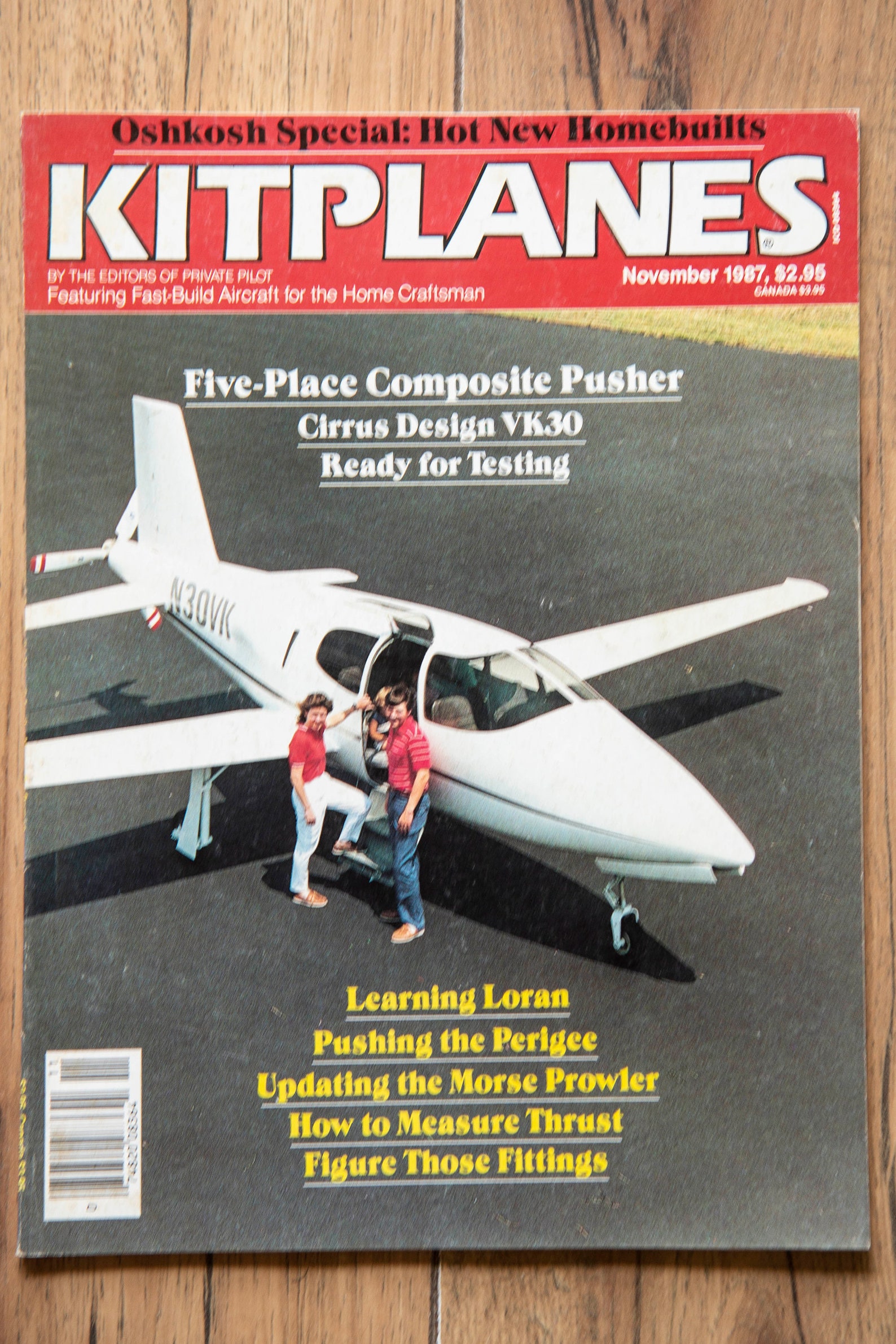 Vintage Kitplanes Magazines July to December 1987 - Etsy