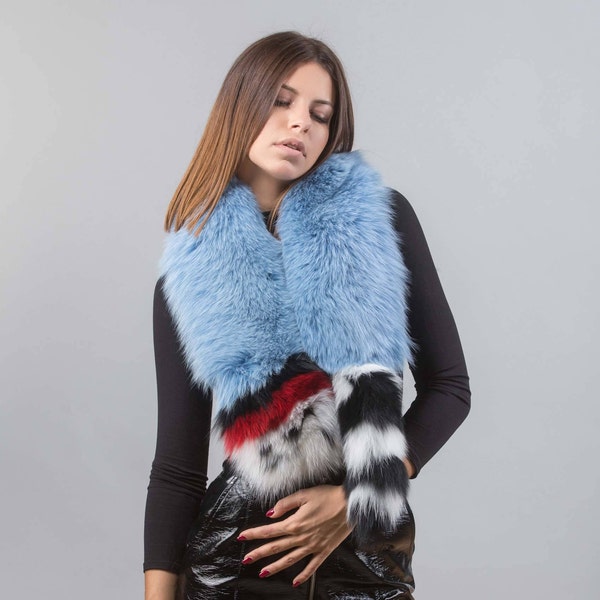 Fox Fur Scarf - Etsy