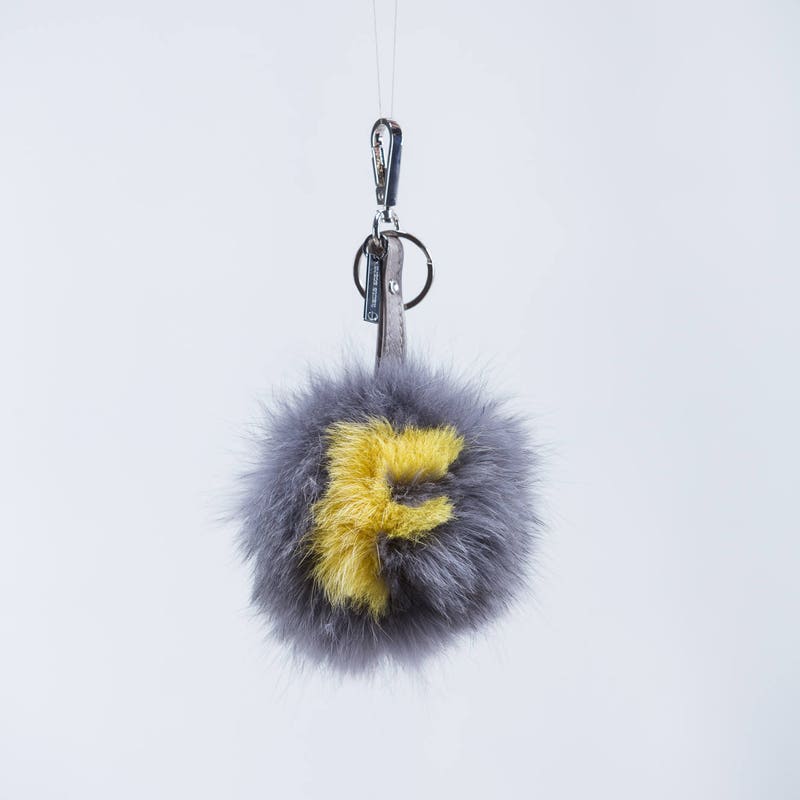 Fur Ball Keychain - Etsy