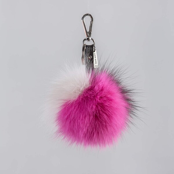 Fur Ball Keychain - Etsy