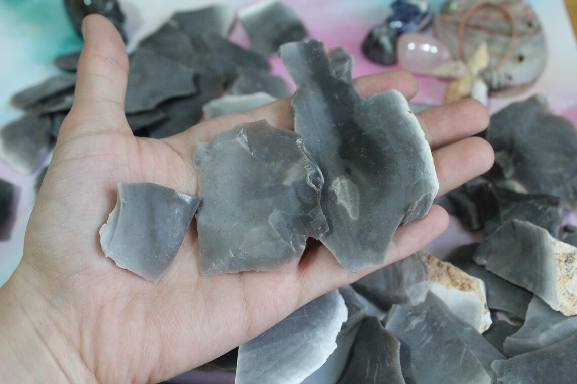 Raw Flint Sweepings Stones Chips Chunks for Knapping - Etsy