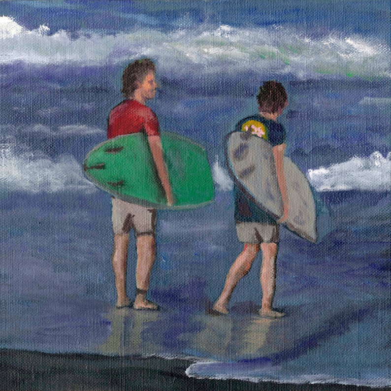 Catching One Last Wave - Etsy