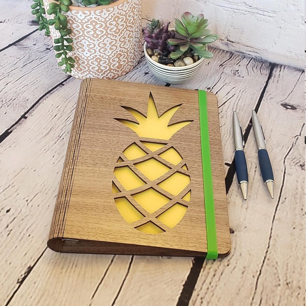 Pineapple Notebook - Etsy