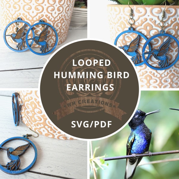 Humming Bird Svg - Etsy