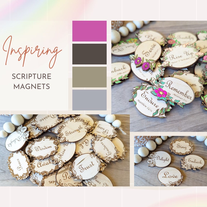 Scripture Magnet - Etsy
