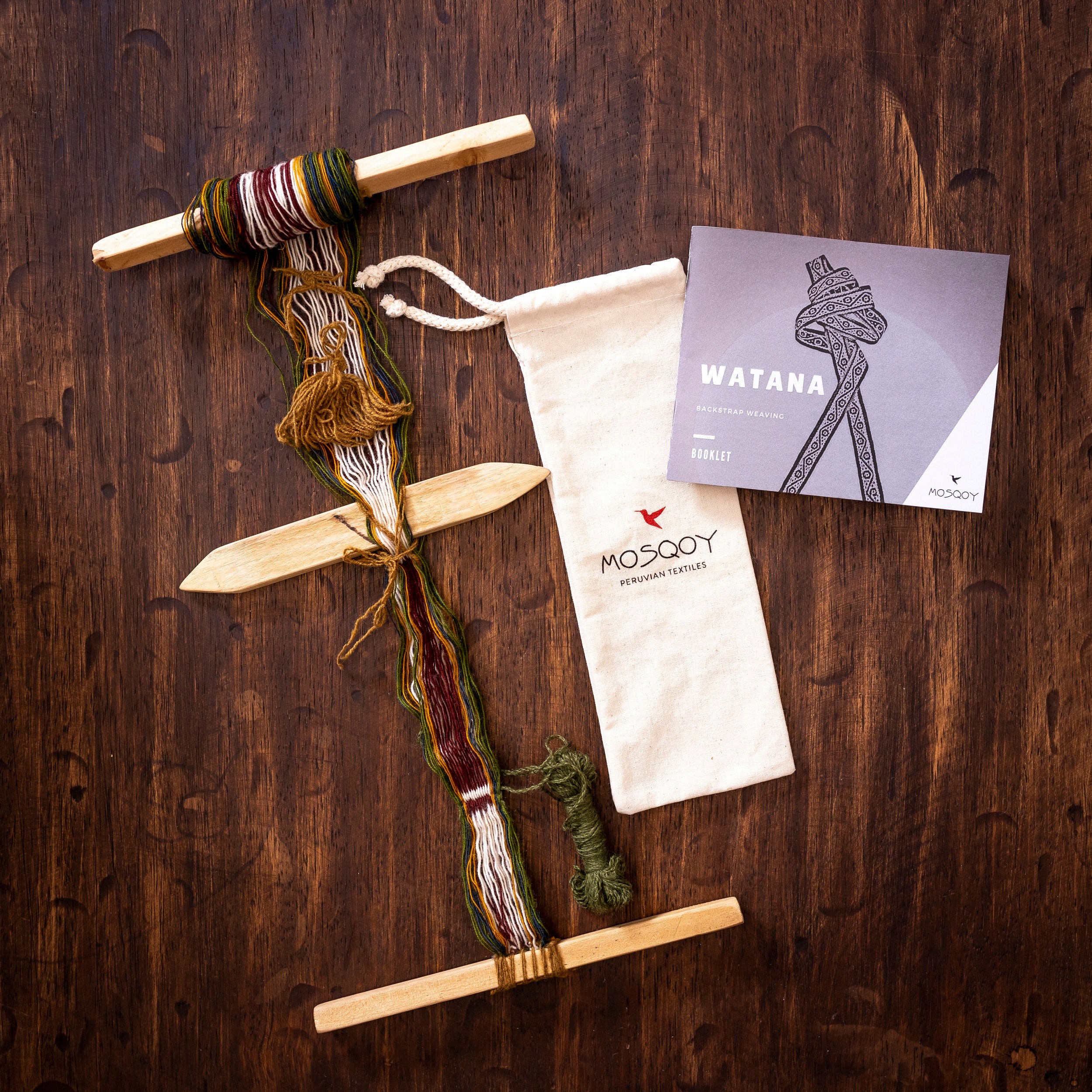 WATANA KIT Backstrap Weaving Loom Kit With Video Tutorial - Etsy