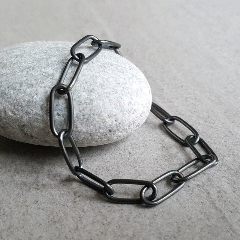 Hand Forged Bracelet - Etsy