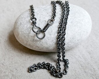 Oxidized chain | Etsy