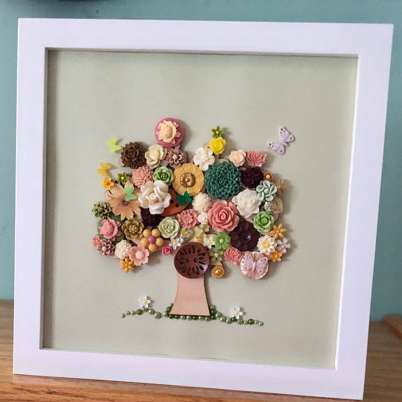 Button Tree Picture - Etsy