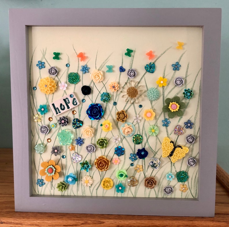 Garden of Hope Button Garden of Hope - Etsy