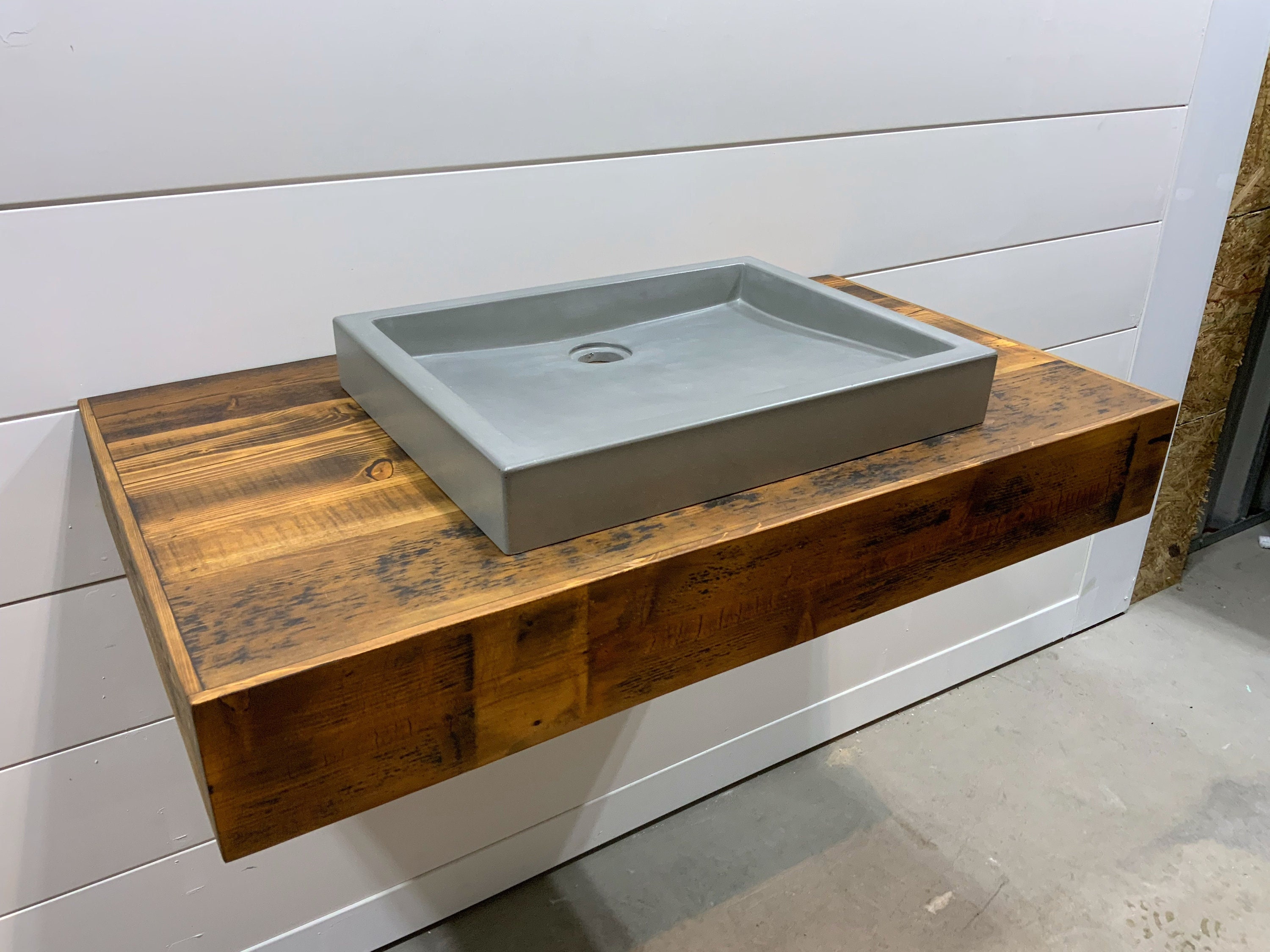 Wooden Floating Bathroom Vanity