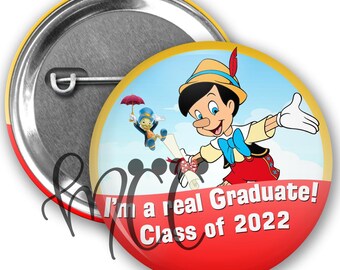 Ariel Inspired Graduation Class of 2022 Park Button - Etsy
