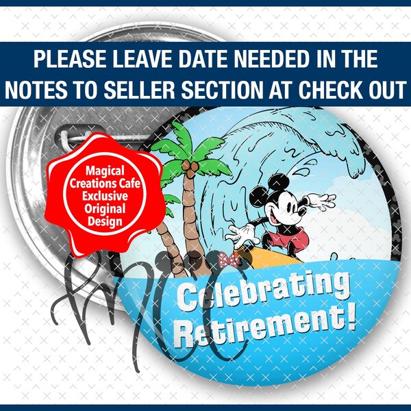 Mickey Retirement - Etsy