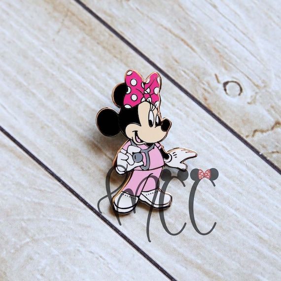 Nurse Minnie Inspired Enamel Pin | Etsy