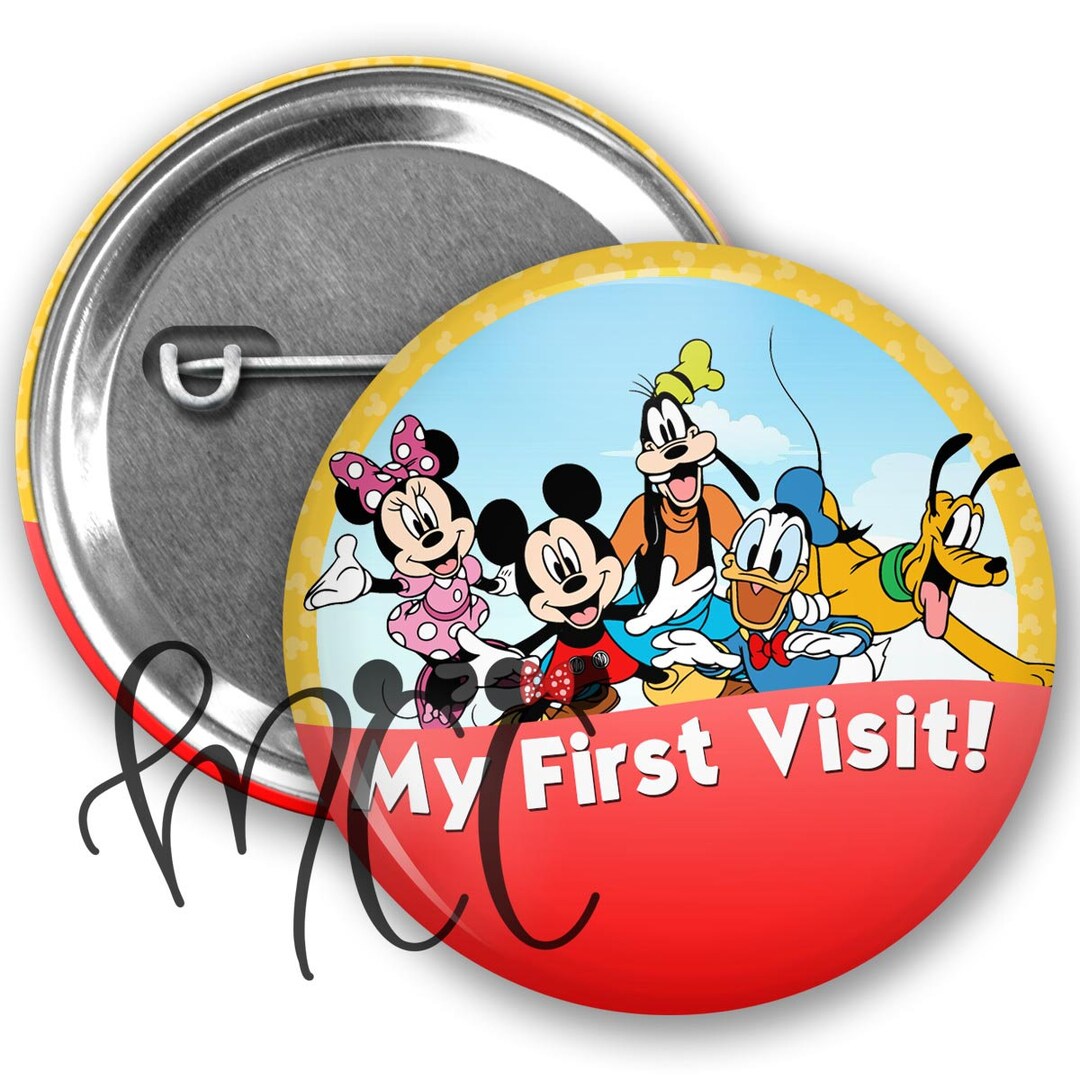 First Visit Inspired Park Button - Etsy
