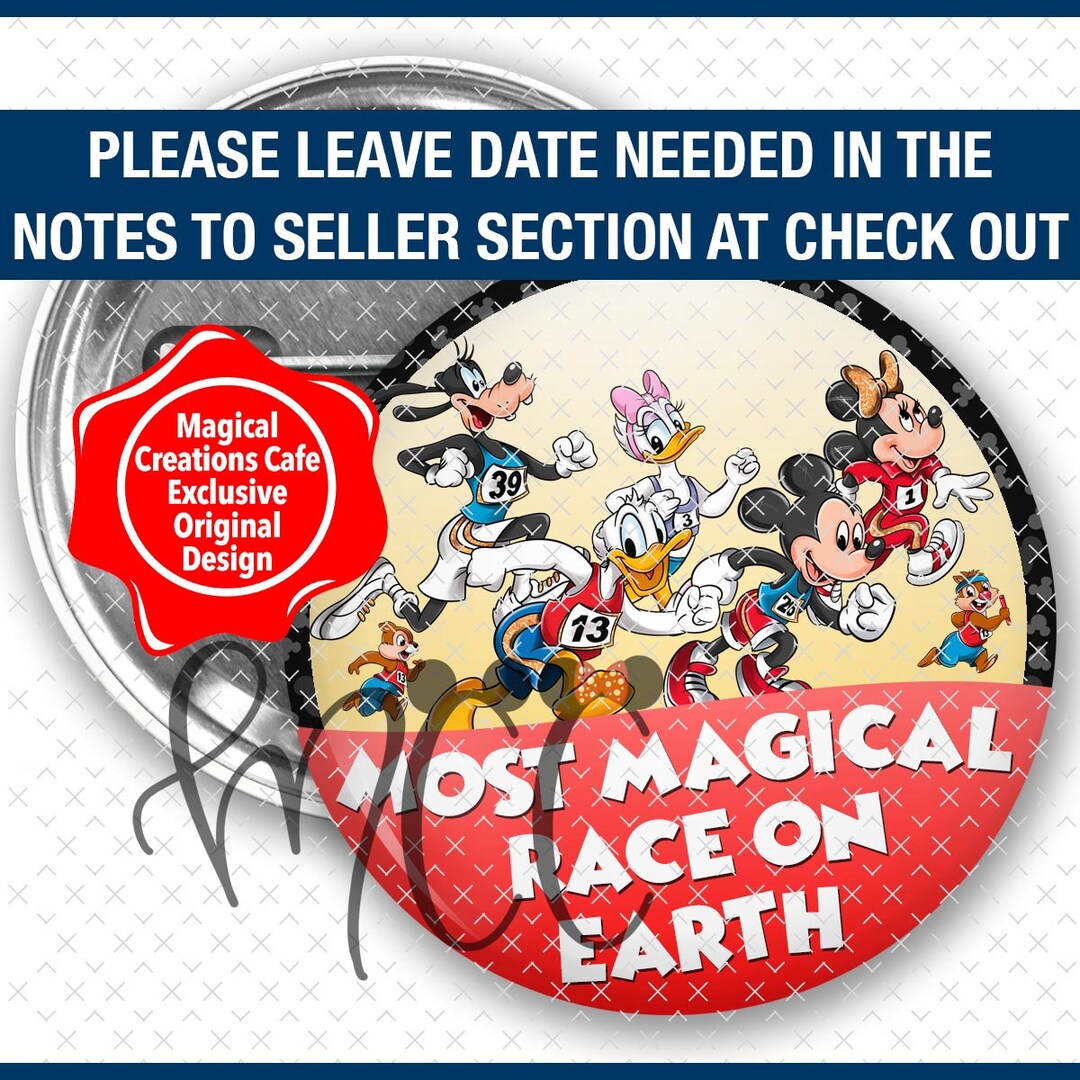 Most Magical Race on Earth Inspired Park Button - Etsy
