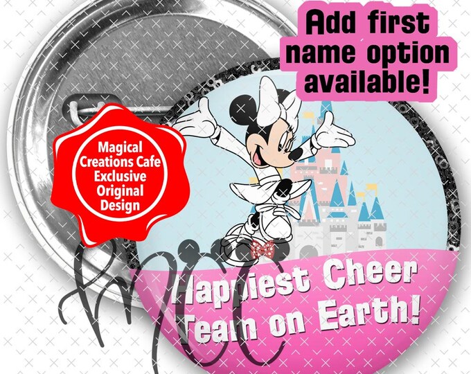 Disney Cheer Summit 2024 Mickey & Minnie Personalized Disney Ears - Etsy
