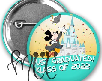 Ariel Inspired Graduation Class of 2022 Park Button - Etsy