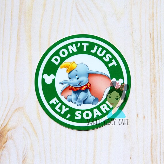 Dumbo Inspired Vinyl Sticker | Etsy