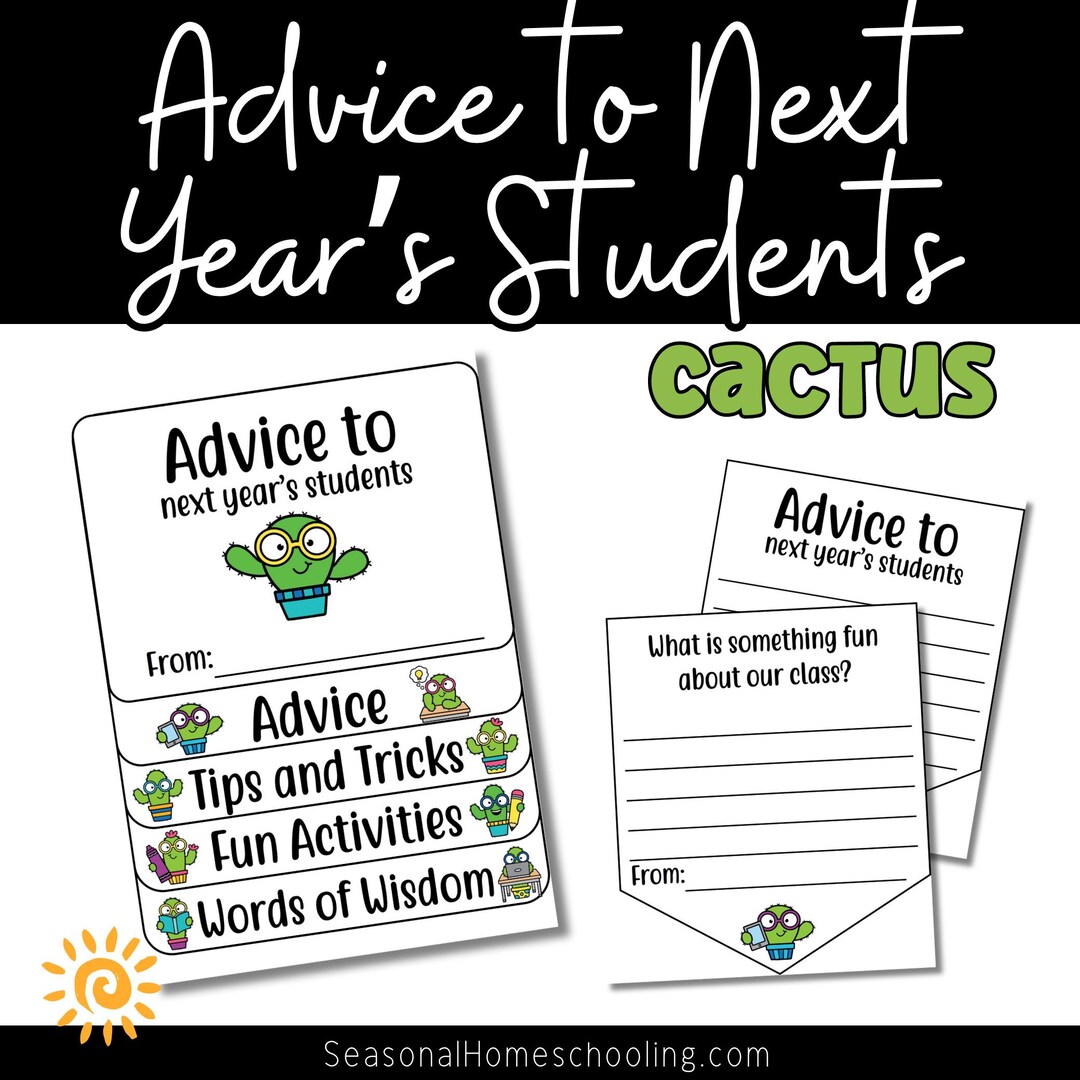 End of Year Writing Activity for Students | Cactus Classroom Decor ...