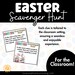 Easter Scavenger Hunt for the Classroom - Etsy