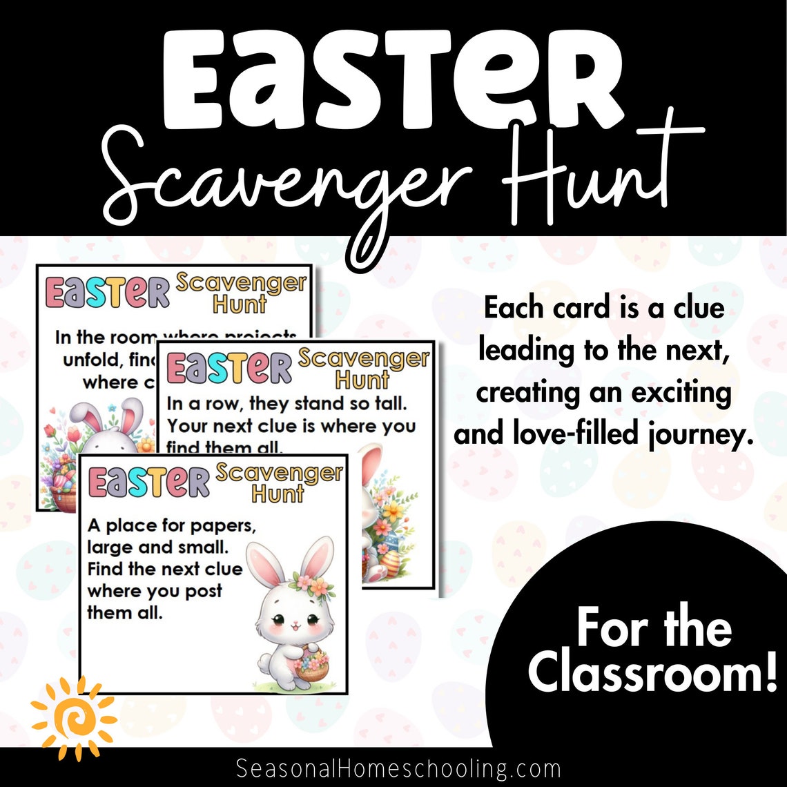 Easter Scavenger Hunt for the Classroom - Etsy