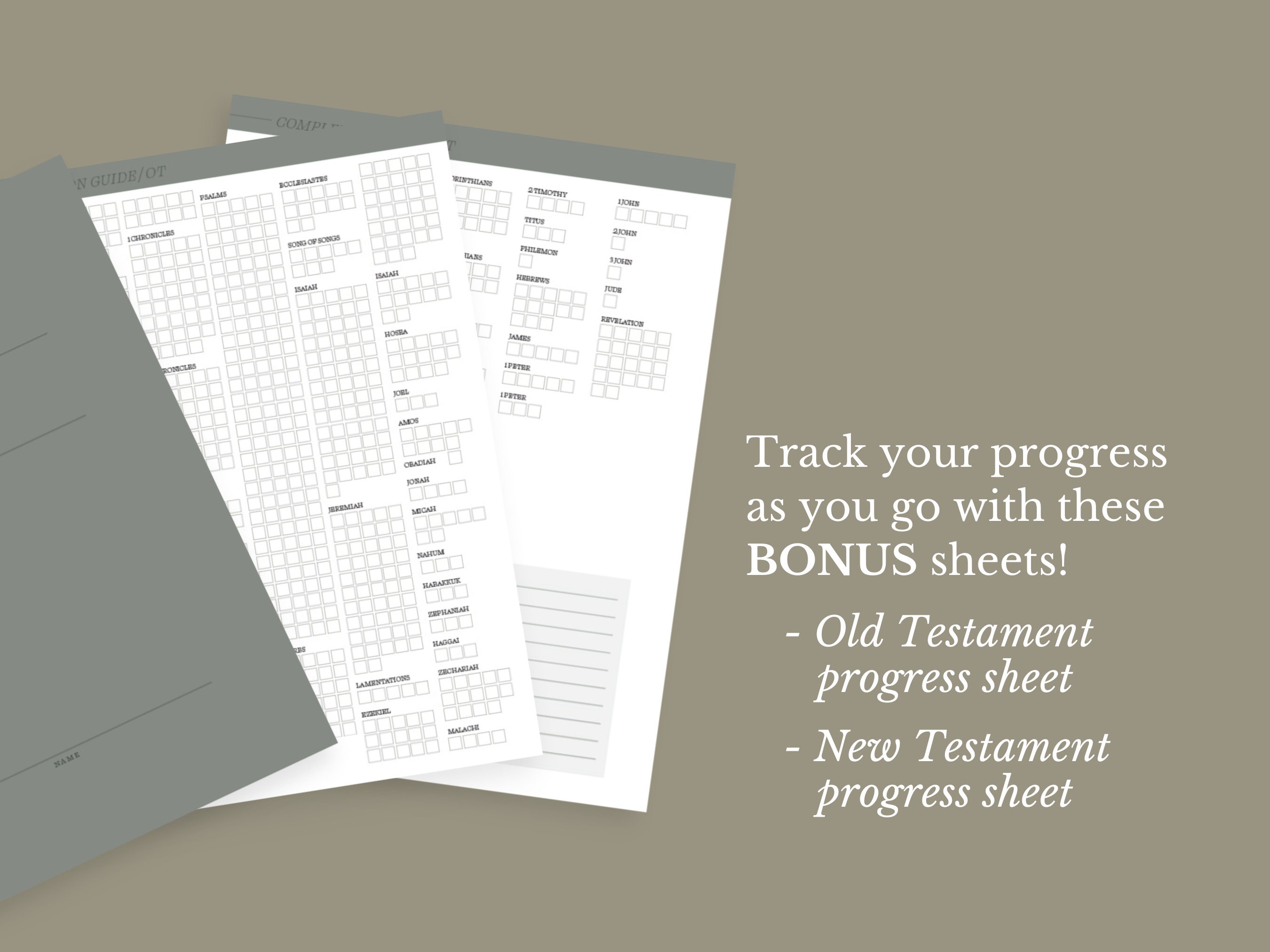 Digital Bible Study Journal | Instant Download | Minimal Aesthetic - Etsy