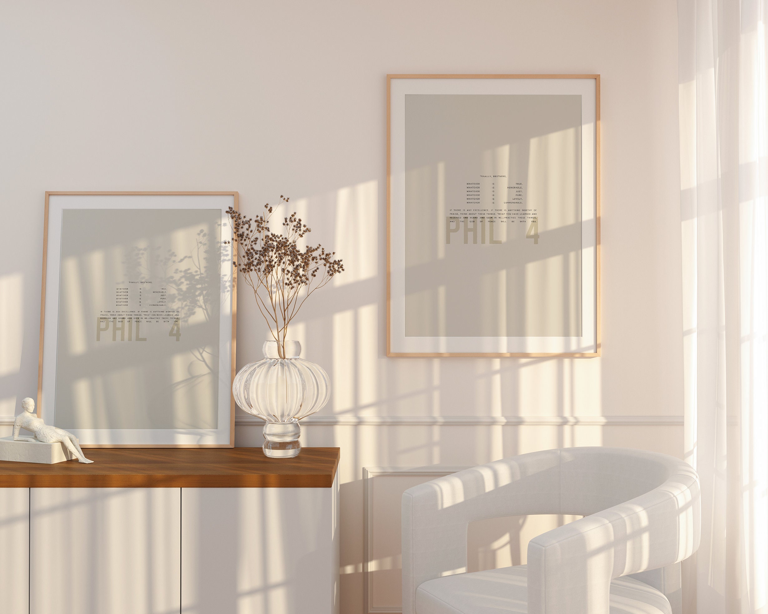 Philippians 4:8-9 Christian Printable Wall Art, whatever is True ...
