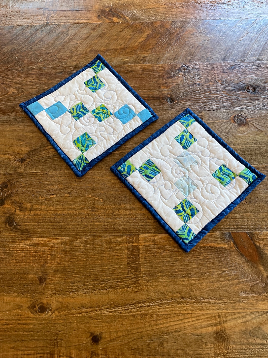 Seafoam Hot Pads - Etsy