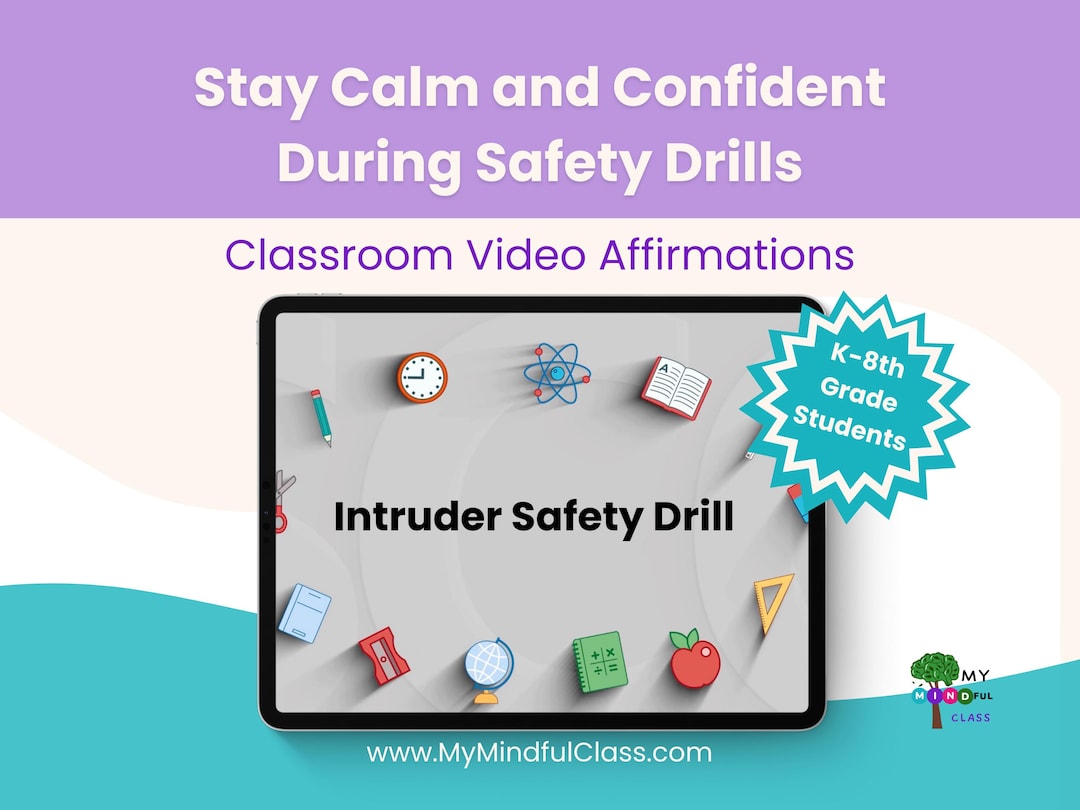 Classroom Safety Drill Affirmation Video | Calm and Reassure Students ...