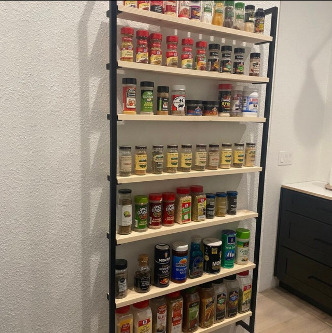 Hanging Spice Rack - Etsy