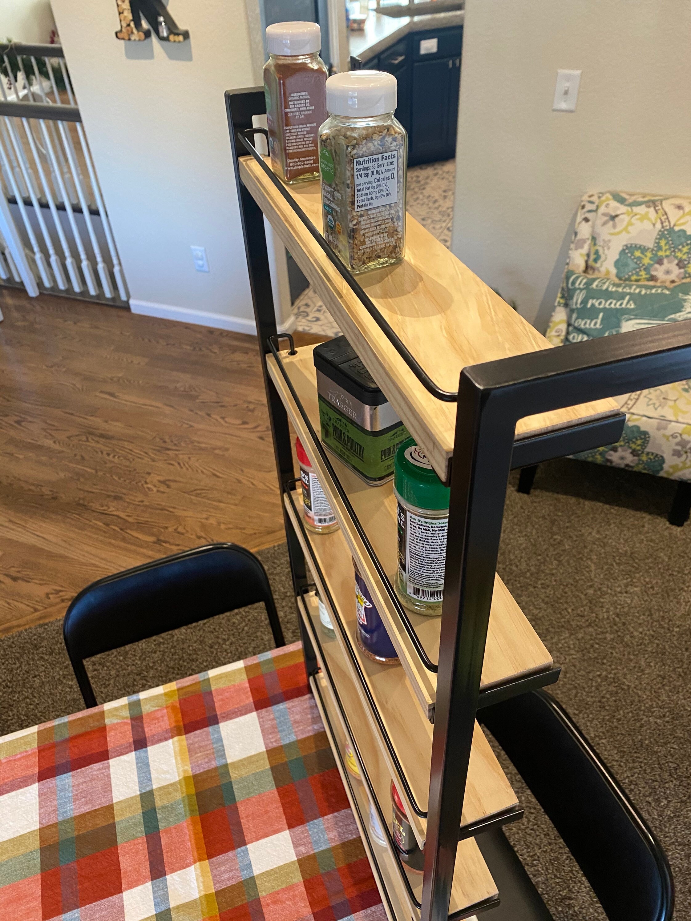 Hanging Spice Rack - Etsy Australia