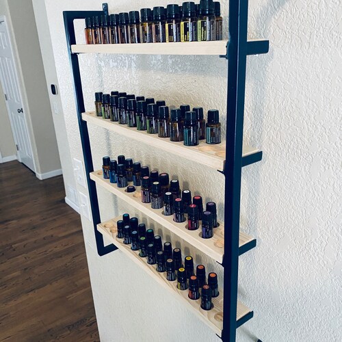 Essential Oil Storage Essential Oil Shelf Crystal Shelf Oil | Etsy