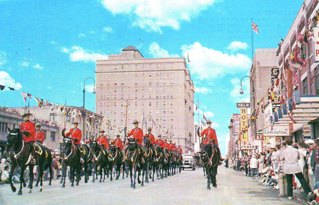 Vintage Stamped Post Card Calgary, Alberta, Canda. 1963 - Etsy