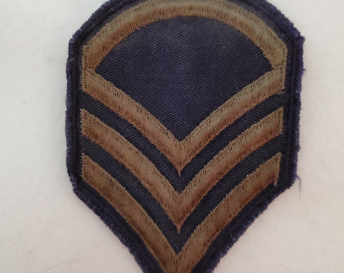 US Army WWII Era Staff Sergeant Chevron Stripes Patch Set of 2 - Etsy