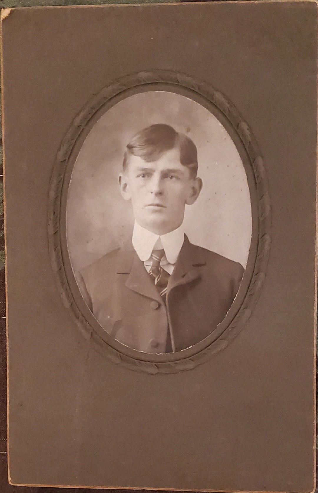 Antique Photo Cabinet Card From Early 1900s (at the Latest) - Etsy