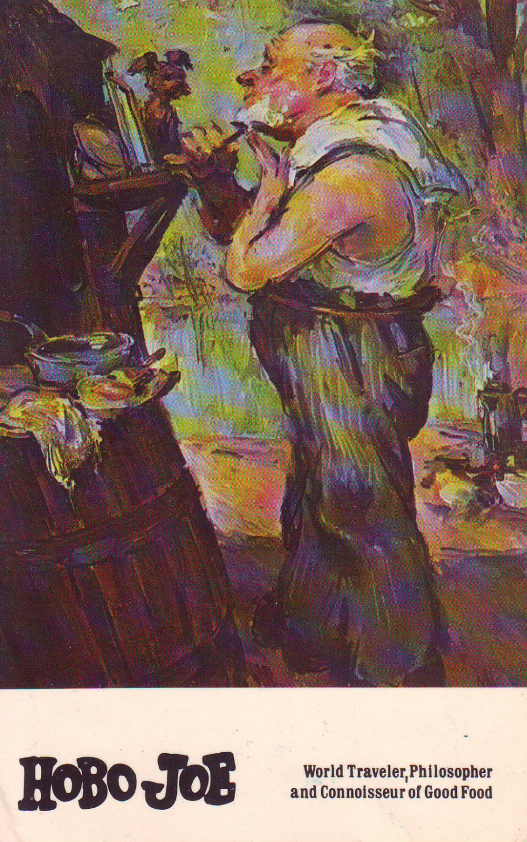 Vintage Hobo Joe Coffee Shops Arizona Stamped Post Card. 1980's or 90's ...