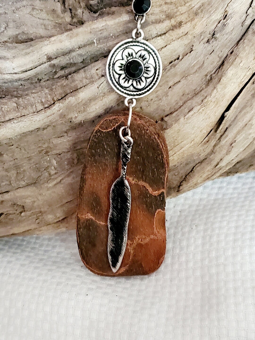 Porte-clés en bois flotté du lac Supérieur fabriqué à la main - Etsy France