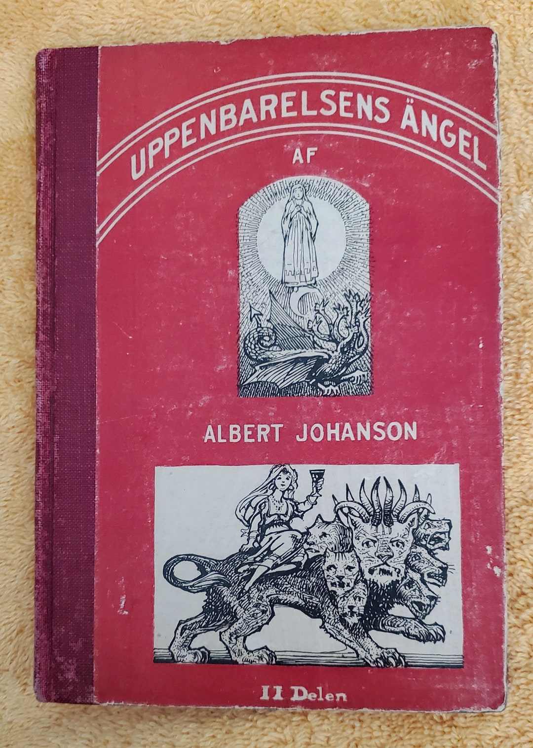 Antique Uppenbarelsens Angel by Albert Johanson Swedish Book - Etsy