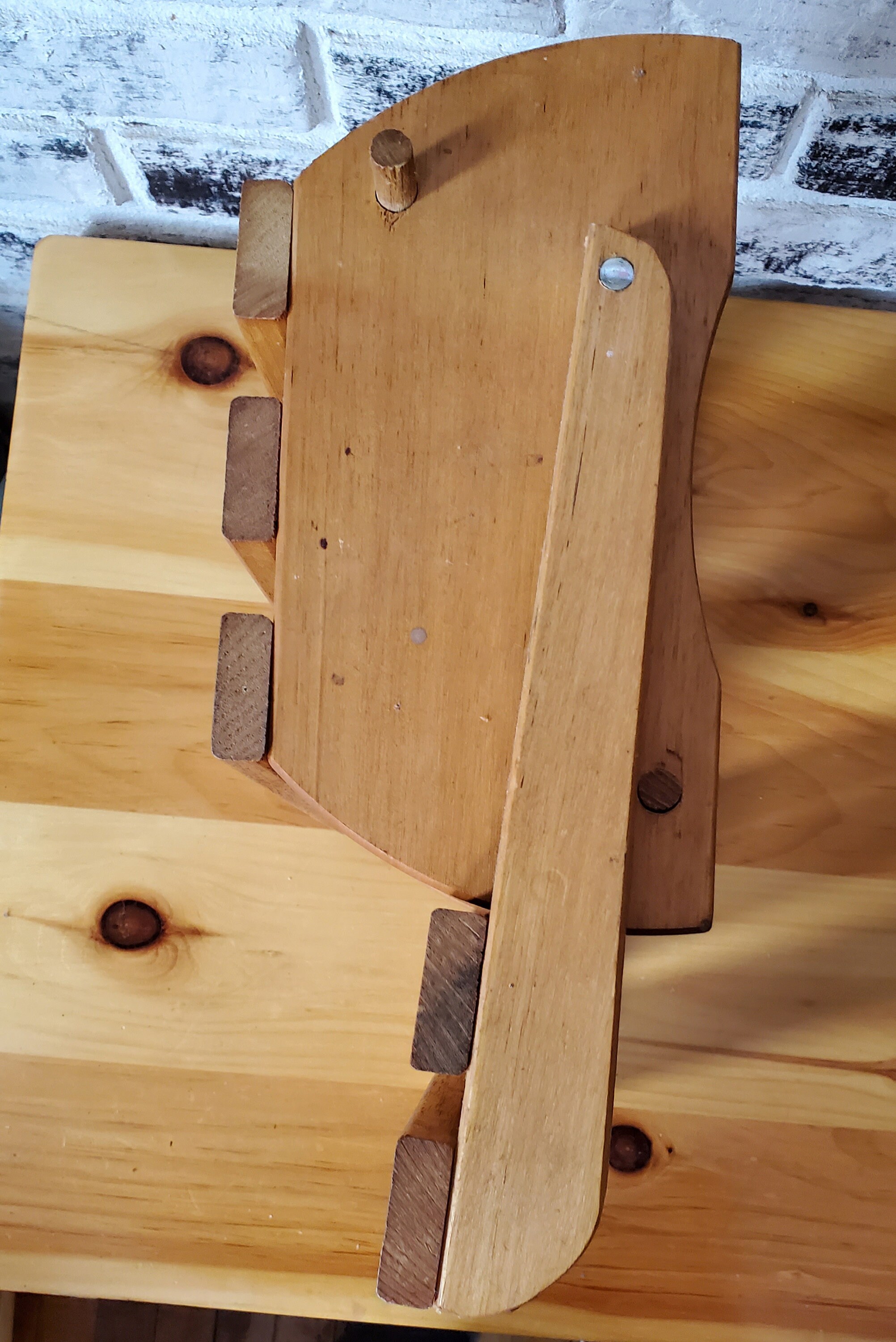 Vintage 11 X 13 Wooden Slat Step up Stool Sit Down Chair Convertible - Etsy