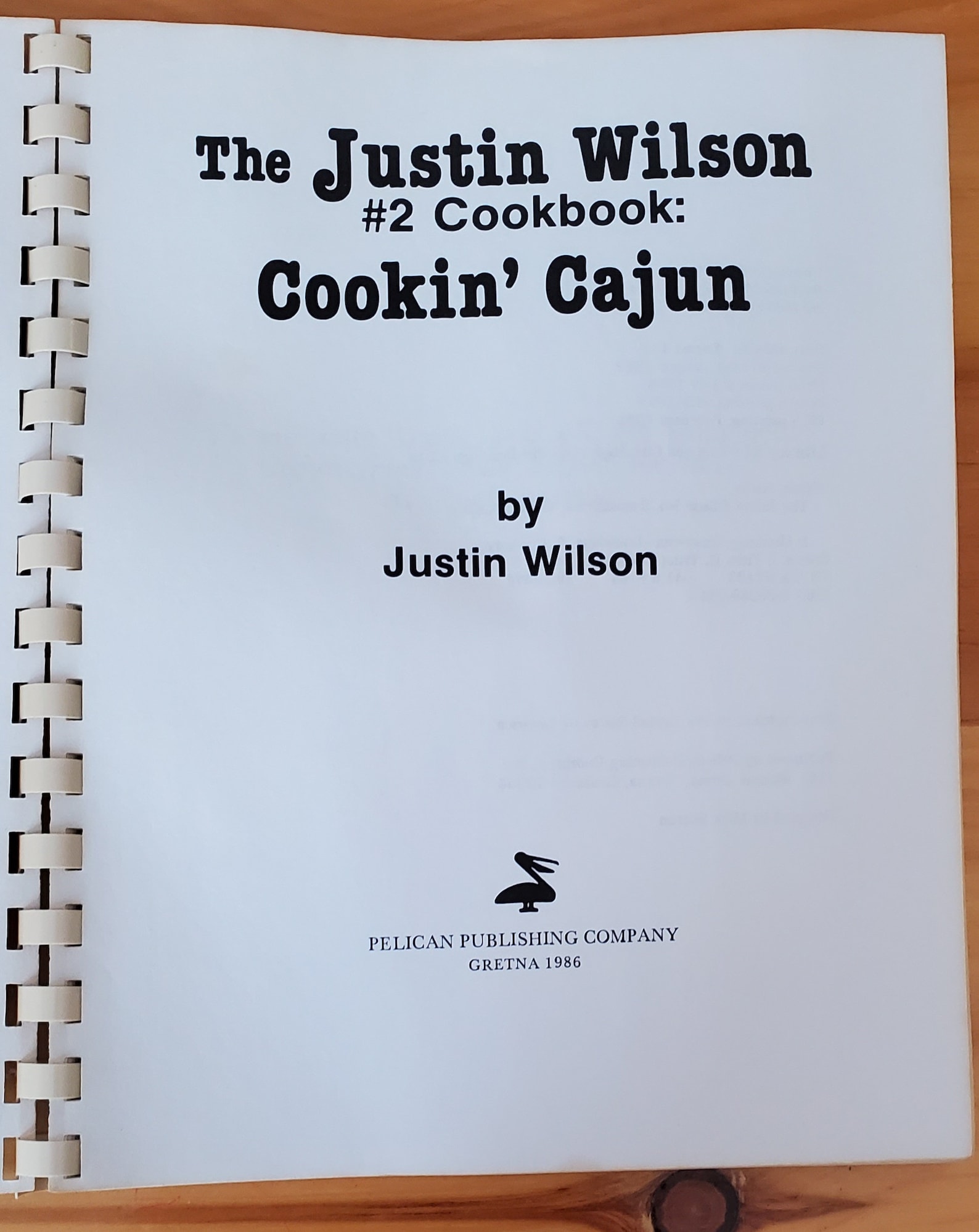 1986 Paperback the Justin Wilson #2 Cookbook Cookin' Cajun - Etsy
