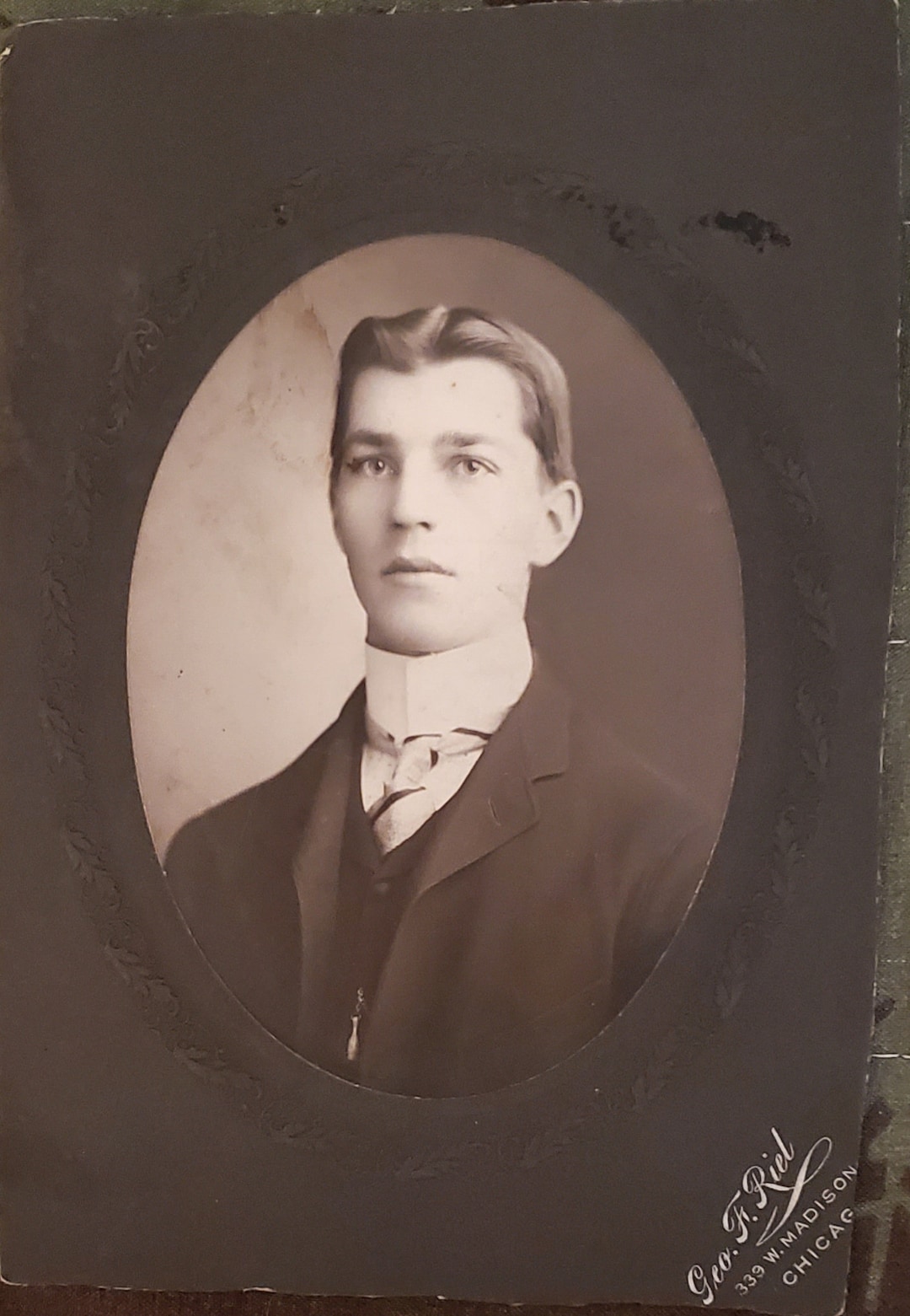 Antique Photo Cabinet Card From Early 1900s (at the Latest) - Etsy