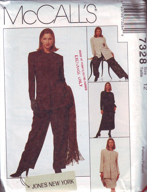 Women's Vintage UNCUT Jones New York Separates Pattern in | Etsy